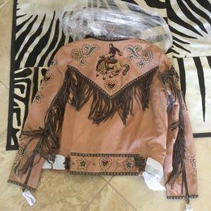 Double D Ranch | Jackets & Coats | Double D Ranch Leather Jacket Size ...
